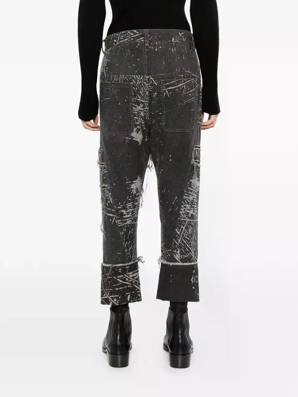 NUDE:MASAHIKO MARUYAMA All-over Graphic-print Trousers