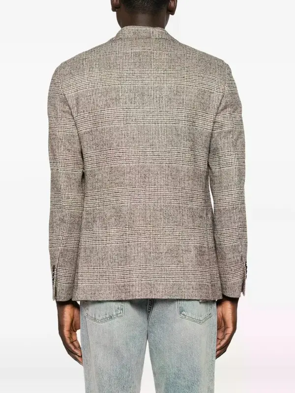 LARDINI Prince Of Wales Check Blazer