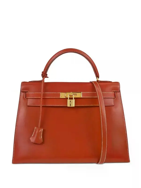 Hermès 1999 32 Kelly Sellier Tote Bag - Brown