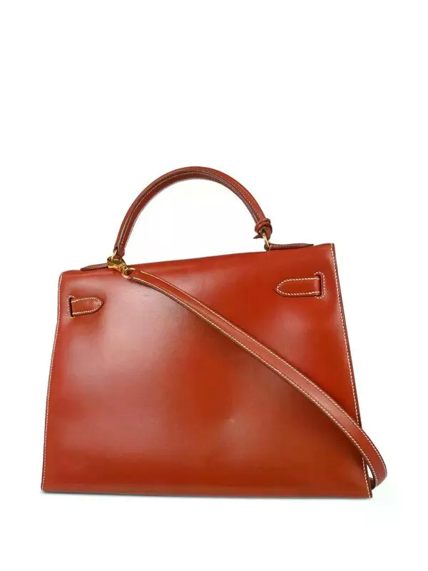Hermès 1999 32 Kelly Sellier Tote Bag - Brown