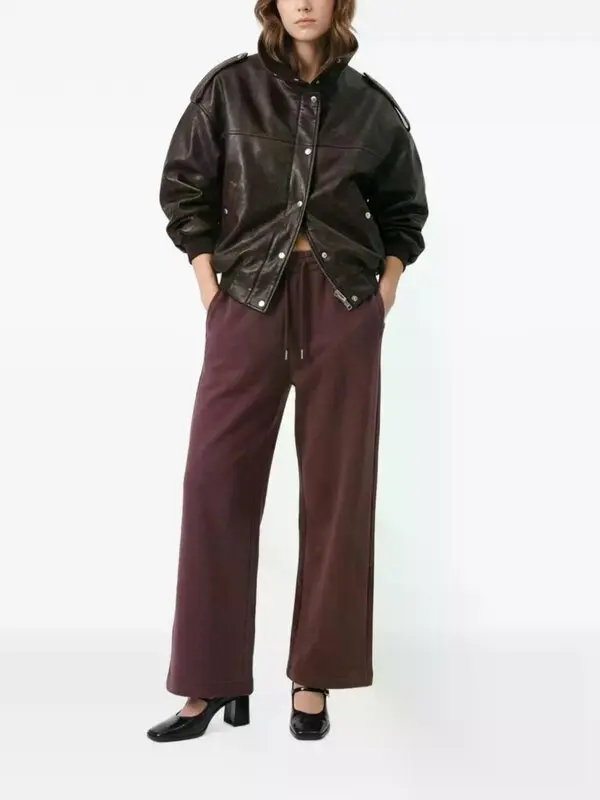 HALFBOY Epaulette Leather Jacket