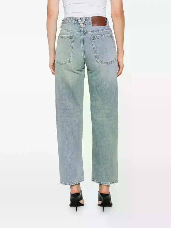 ENTIRE STUDIOS Seth Washed Straight-leg Jeans