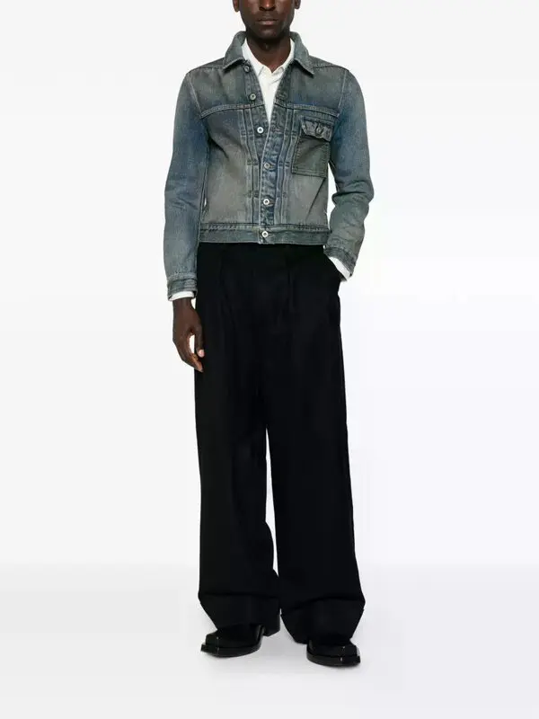 Junya Watanabe Pleated Wide-leg Trousers