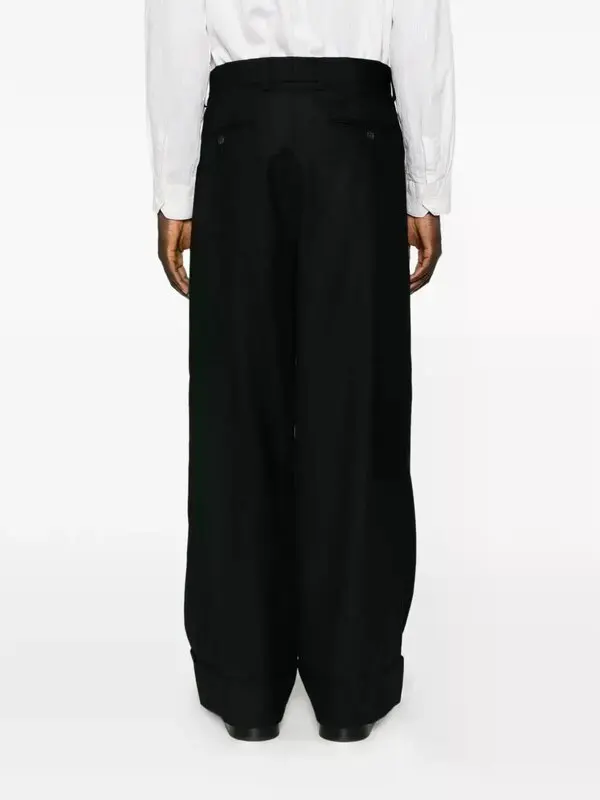 Junya Watanabe Pleated Wide-leg Trousers