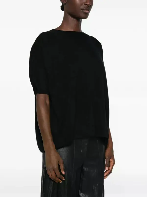 Dixie Short-sleeve Knitted Sweater
