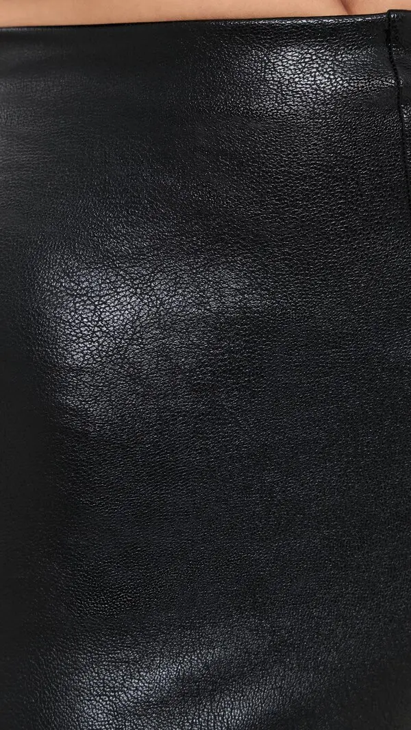 Commando Petite Faux Leather Leggings