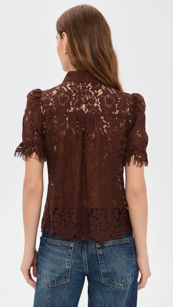Generation Love Mikaelle Lace Shirt