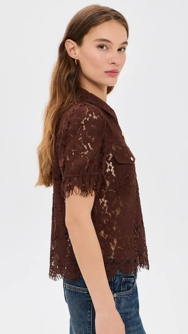 Generation Love Mikaelle Lace Shirt