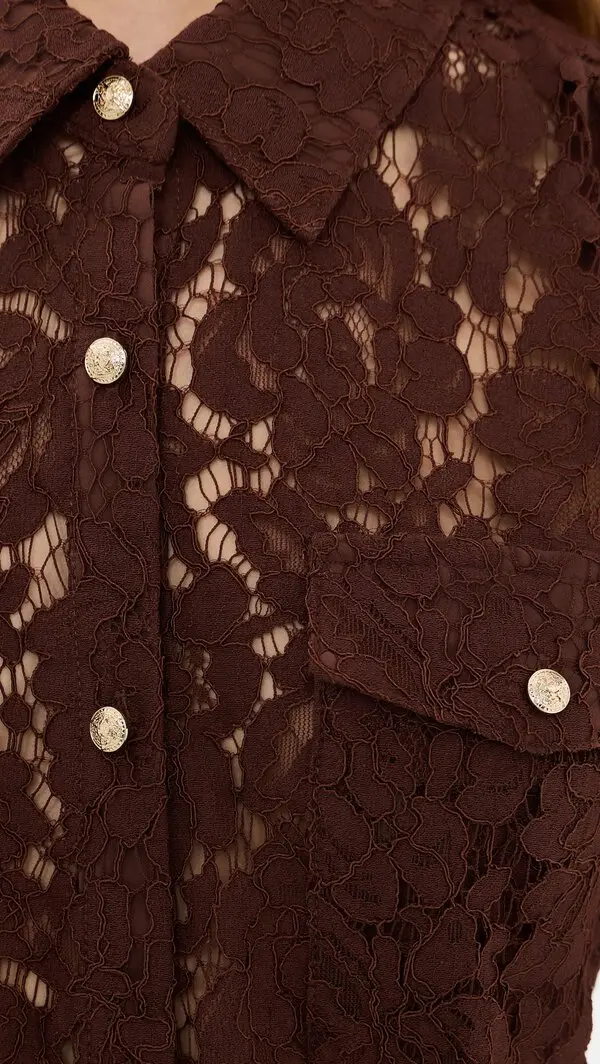 Generation Love Mikaelle Lace Shirt