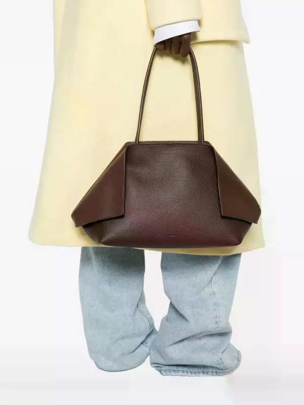 MINOBOSSI Valery Grained-leather Shoulder Bag
