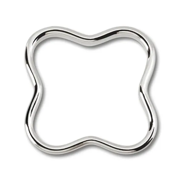 SAINT BOTOLPH Logo Bangle In Sterling