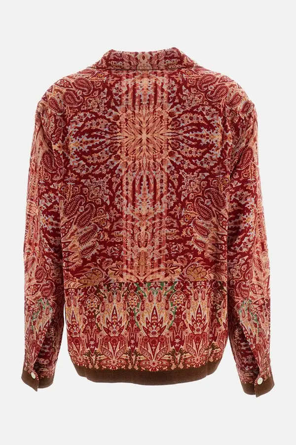 BODE NEW YORK Camicia Arrowleaf - Rosso
