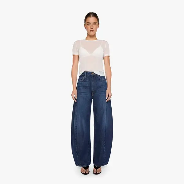 MOTHER Snacks! The Spoonful Nerdy Fresh Squeezed Jeans