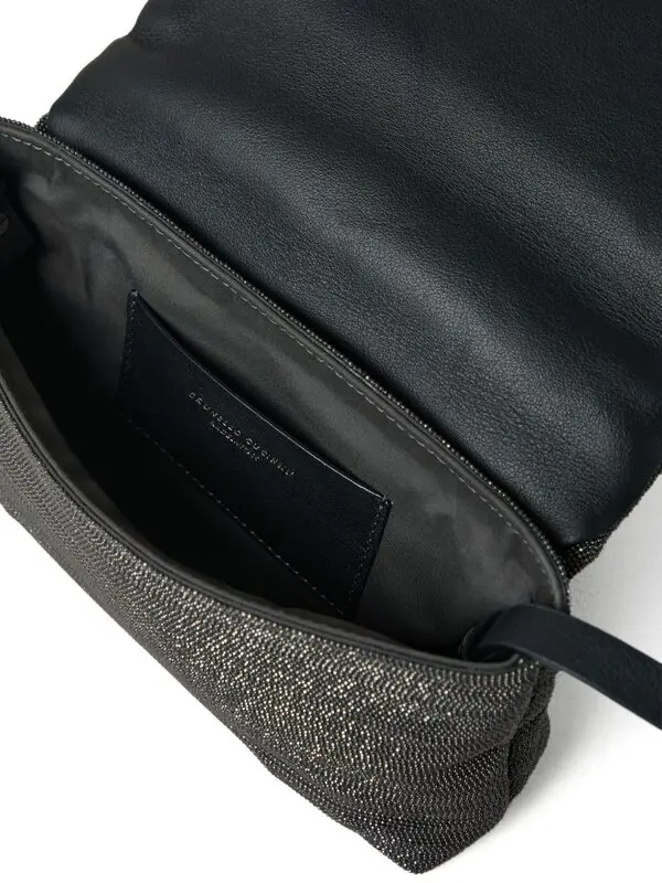 Brunello Cucinelli Leather Crossbody Bag By
