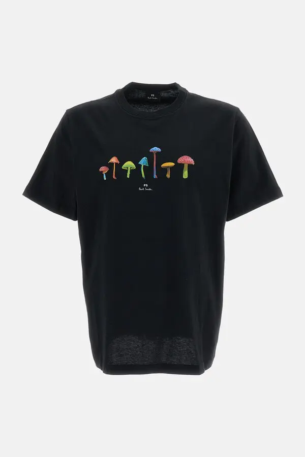 Paul Smith Maglietta Con Stampa - Nero