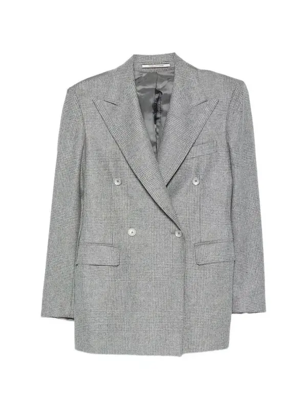 Tagliatore Check Double-breasted Suit