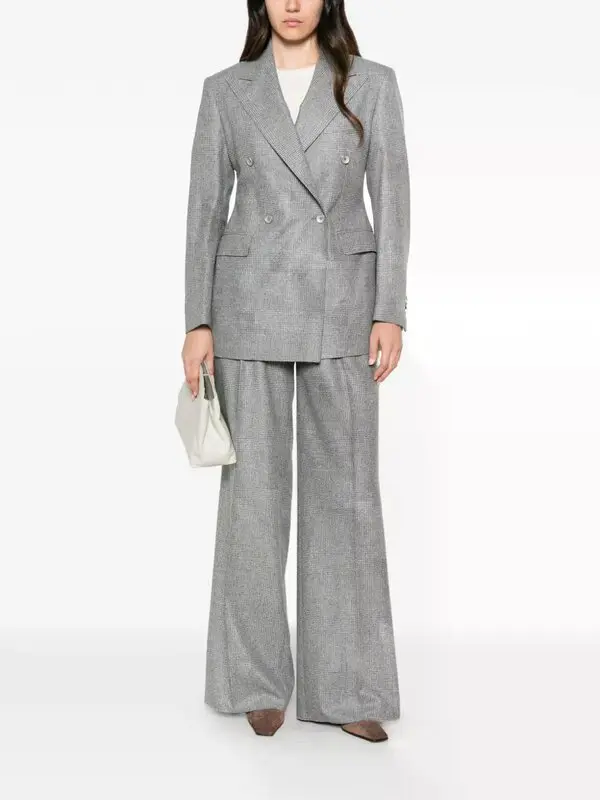 Tagliatore Check Double-breasted Suit