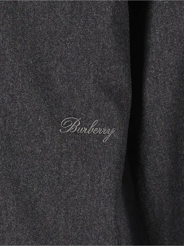Burberry Wool And Cashmere Overshirt
