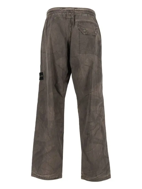 Stone Island Trousers With An Elasticated Waistband