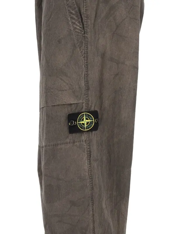 Stone Island Trousers With An Elasticated Waistband