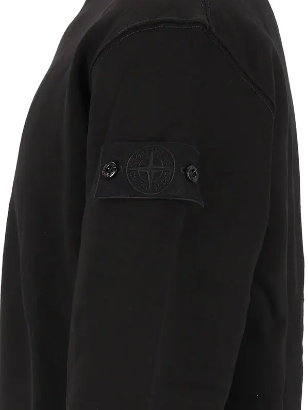 Stone Island Crewneck Sweatshirt - Black