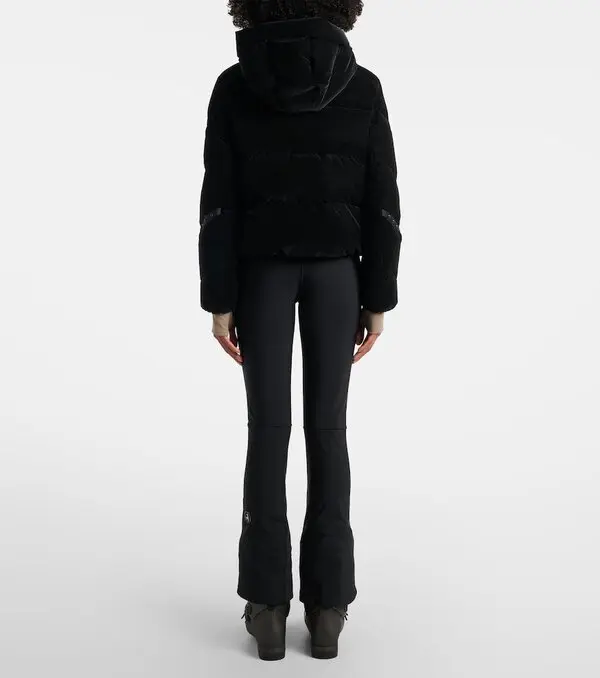 Toni Sailer Swalina Hooded Down Velvet Ski Jacket