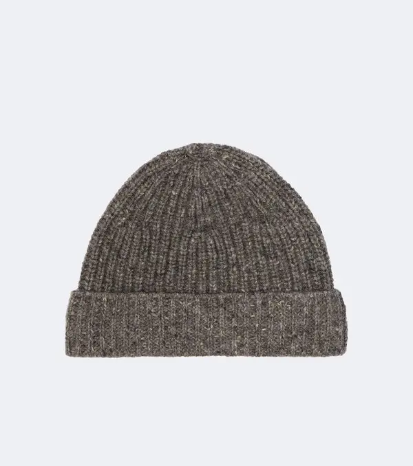 Auralee Ribbed-knit Cashmere Beanie