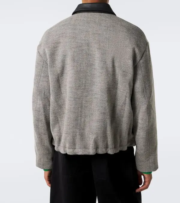 Studio Nicholson Howth Wool And Cotton-blend Twill Jacket