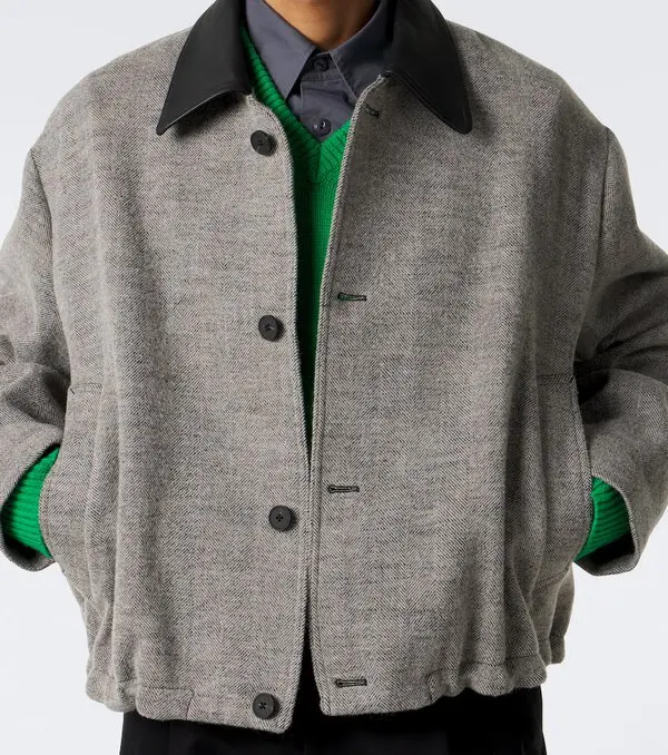 Studio Nicholson Howth Wool And Cotton-blend Twill Jacket
