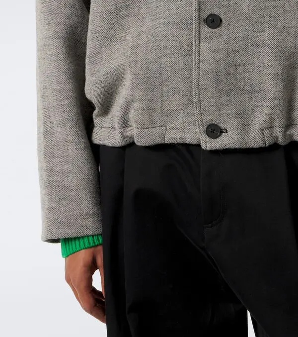 Studio Nicholson Howth Wool And Cotton-blend Twill Jacket