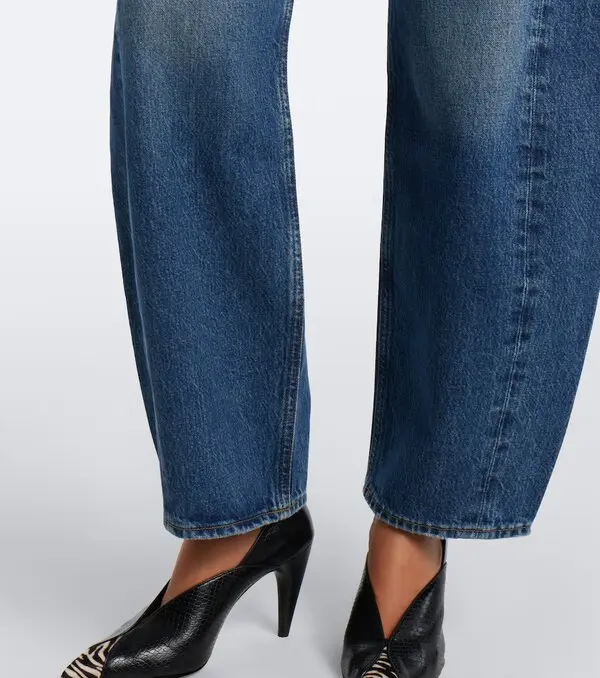 AGOLDE Luna Pieced Barrel-leg Jeans