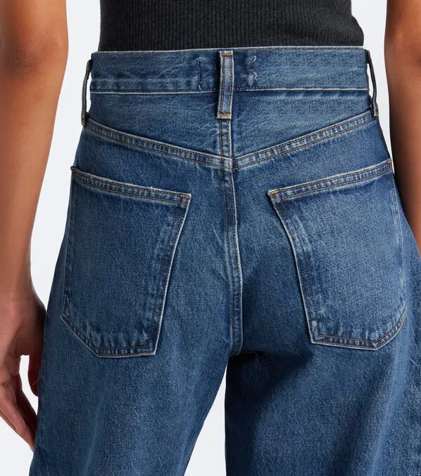 AGOLDE Luna Pieced Barrel-leg Jeans