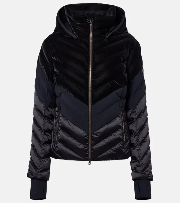 Toni Sailer Kimberly Hooded Velvet Ski Jacket