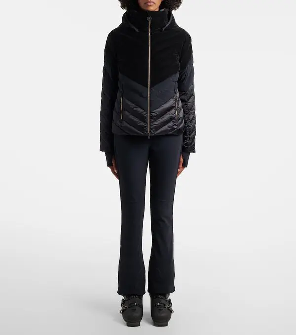Toni Sailer Kimberly Hooded Velvet Ski Jacket
