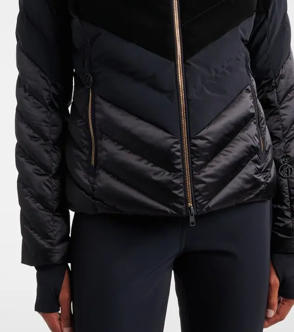 Toni Sailer Kimberly Hooded Velvet Ski Jacket