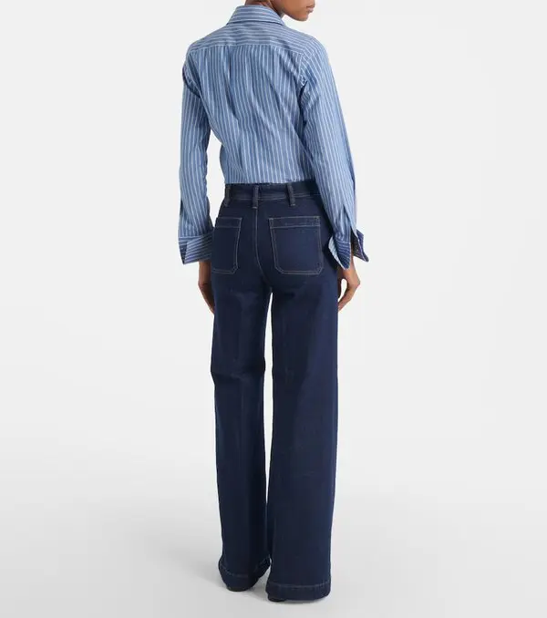 Polo Ralph Lauren High-rise Wide-leg Jeans