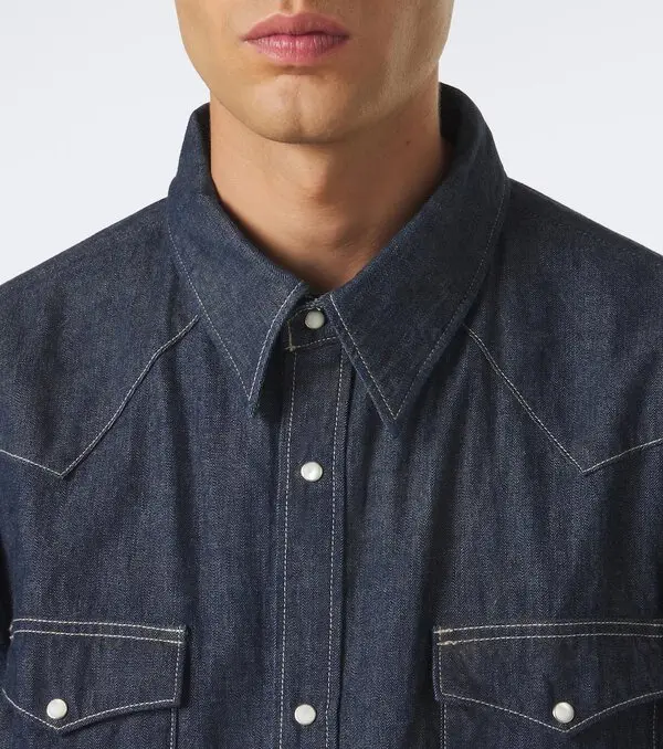 Visvim Social Sculpture Denim Shirt