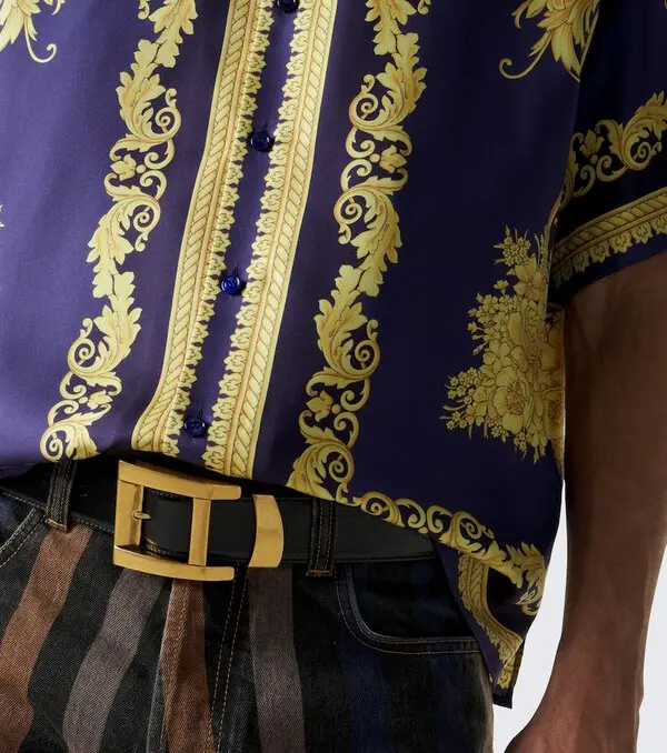 Versace Barocco Silk Twill Shirt