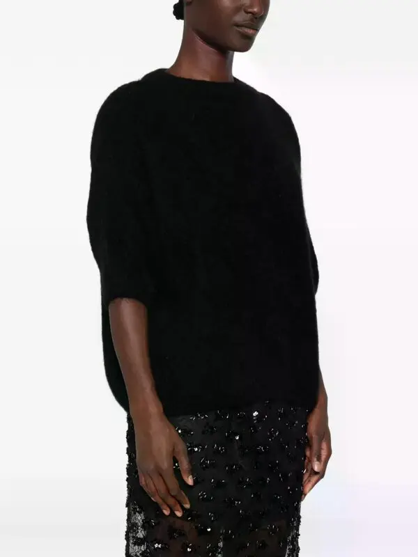 Dixie Crew-neck Short-sleeve Sweater
