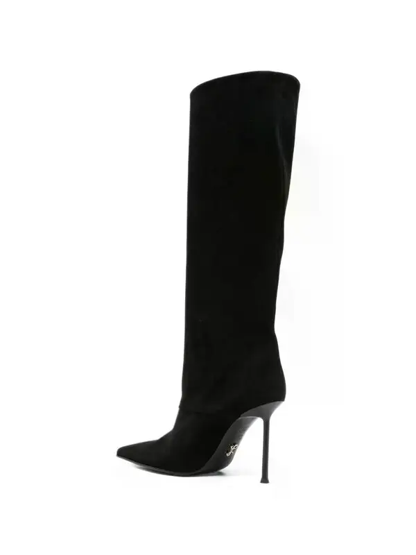 SERGIO LEVANTESI Paprika Pointed-toe Stiletto Boots