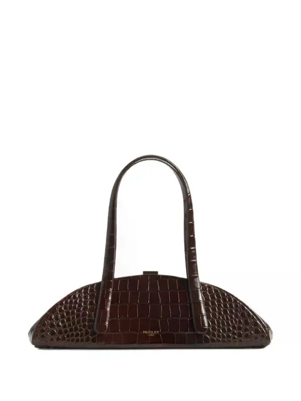 MUGLER Croc-effect Lua Bag