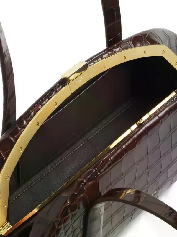 MUGLER Croc-effect Lua Bag