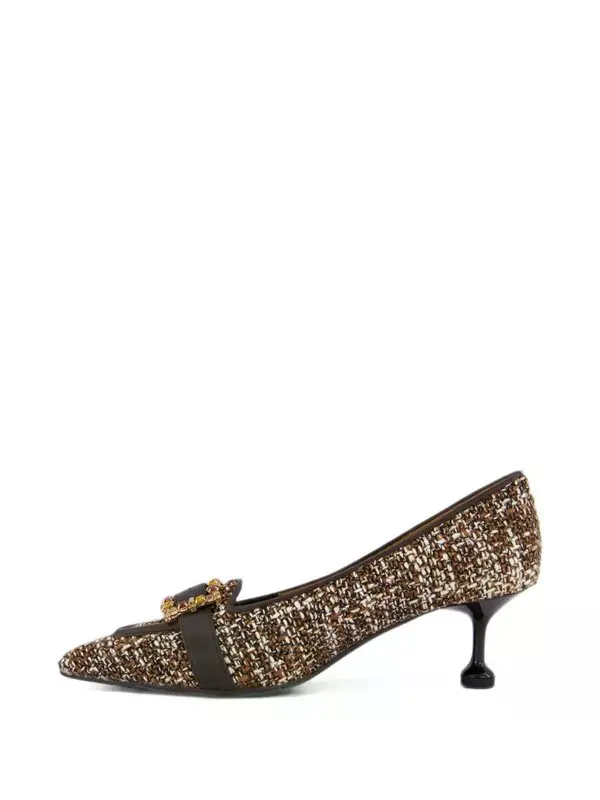 GIBALDI Martina Tweed Heeled Pumps