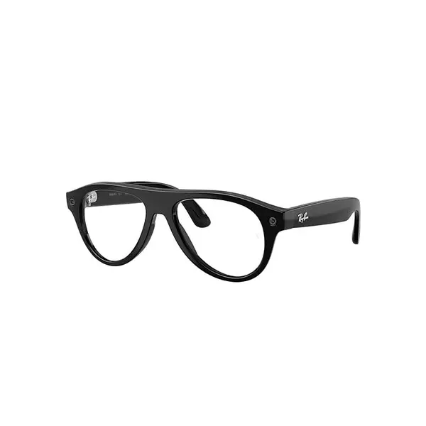Ray-ban Meta Aviator Limited Edition Frame Brown Lenses Ai Glasses - Black