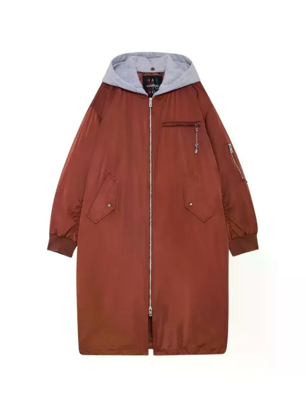 OTTOD'AME Quilted Hooded Coat