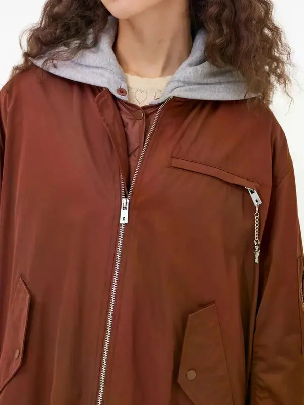 OTTOD'AME Quilted Hooded Coat