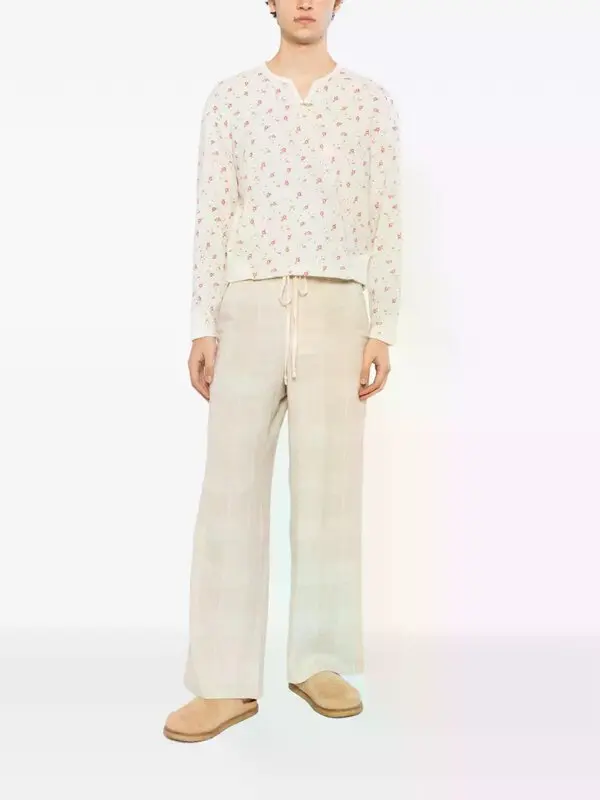 YOUNG N SANG Floral-print Cardigan