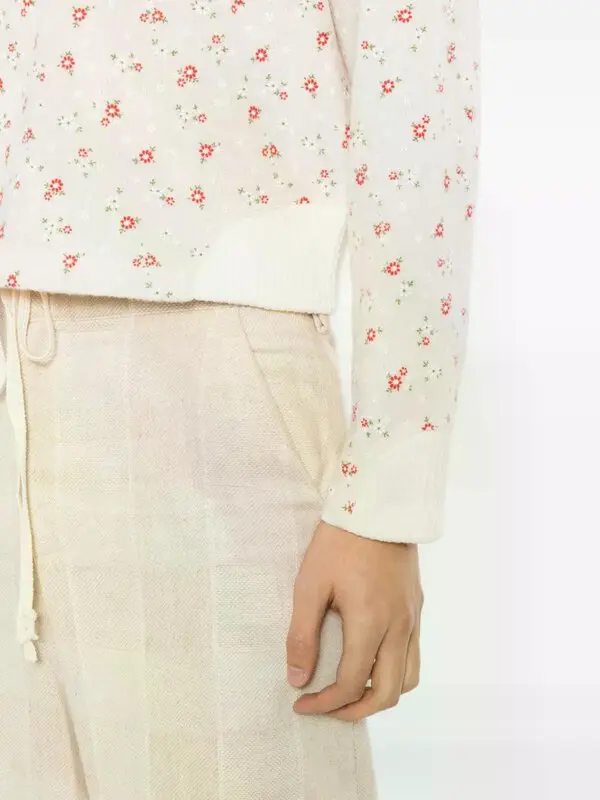 YOUNG N SANG Floral-print Cardigan