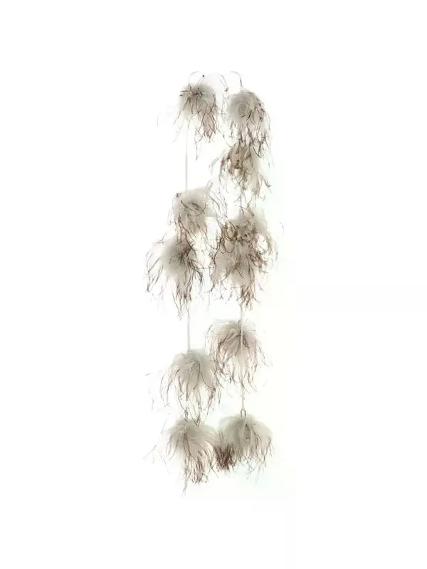 16Arlington Alessi Pom-pom Scarf - Green