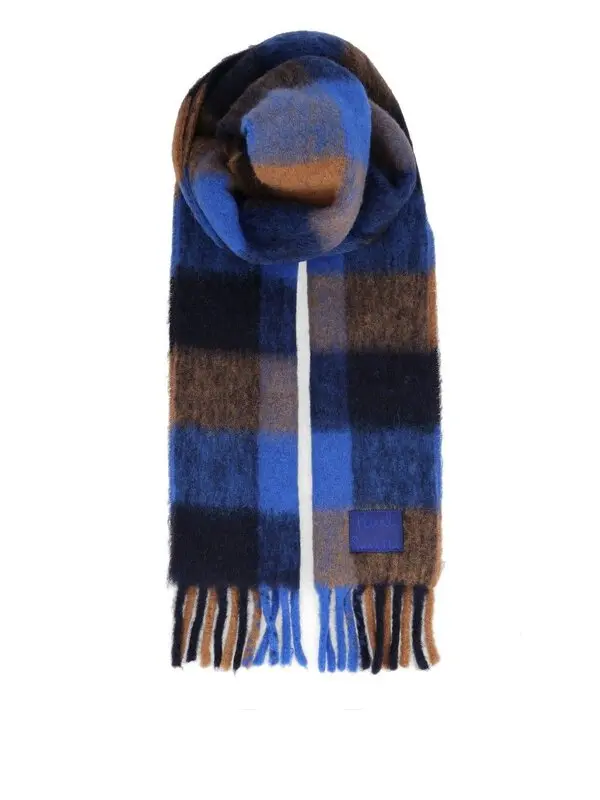 Paul Smith Alpaca-blend Scarf - Blue